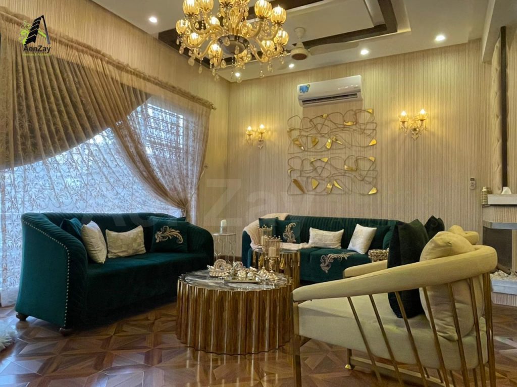 Samera 1 Kanal Interior Design Lahore | AenZay Interiors