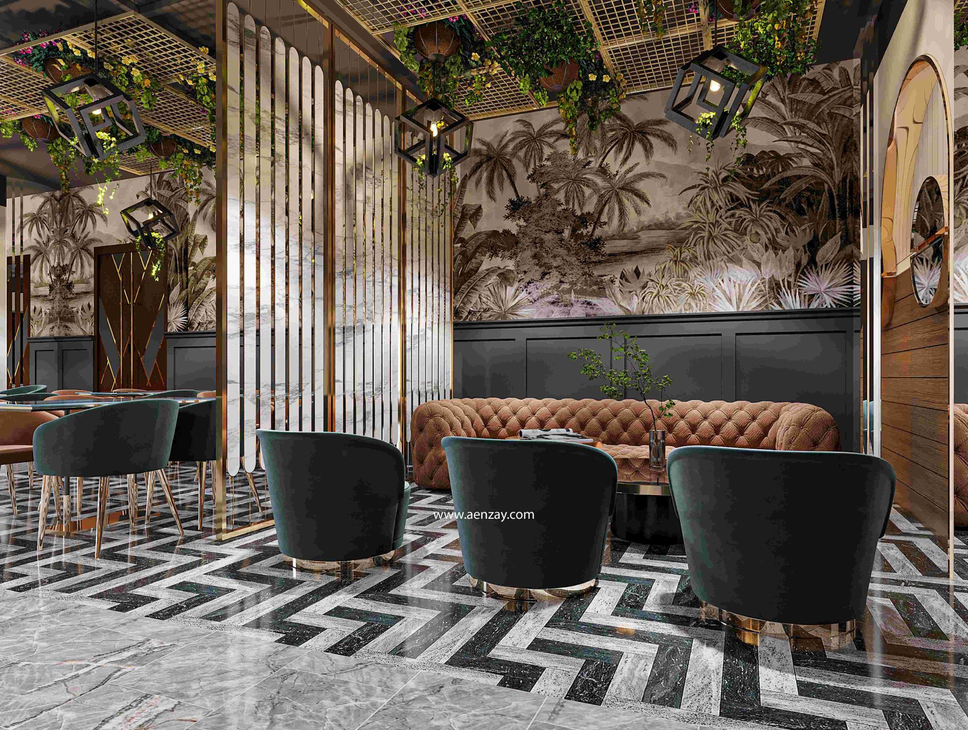 café interior design
