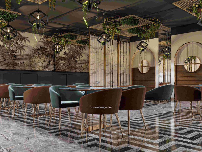 café interior design