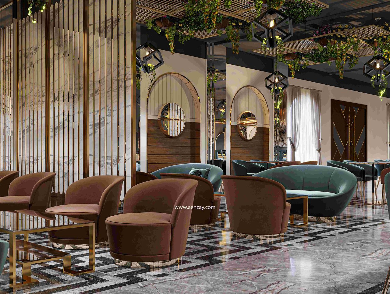 café interior design