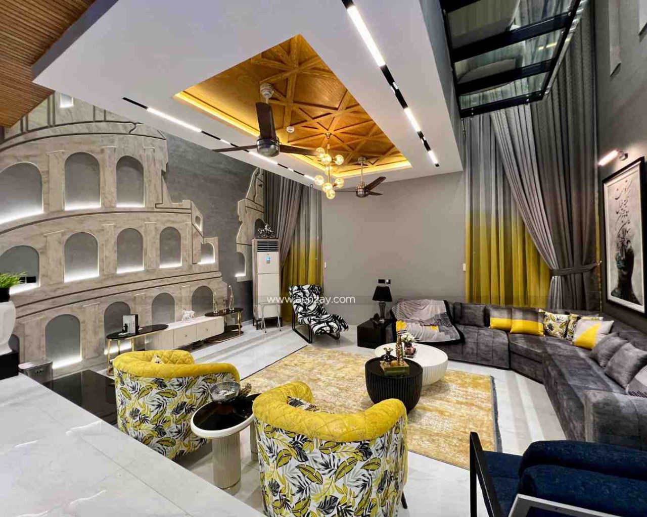 M. Ali Malik (1 Kanal House DHA Phase 7 Lahore) | Aenzay Interior & Architect